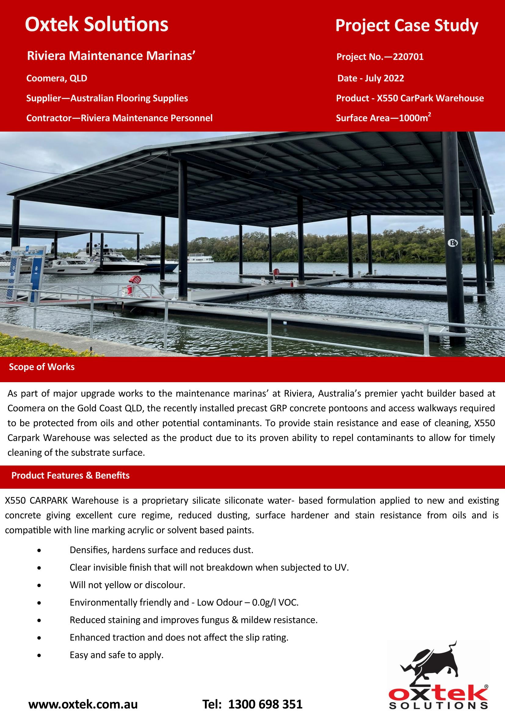 Riviera Maintenance Marinas QLD – Oxtek Solutions