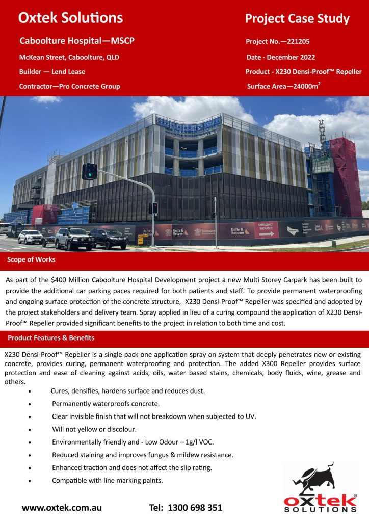 Caboolture Hospital QLD – Oxtek Solutions