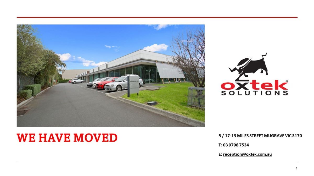 Oxtek Solutions Pty Ltd – News – Oxtek Solutions