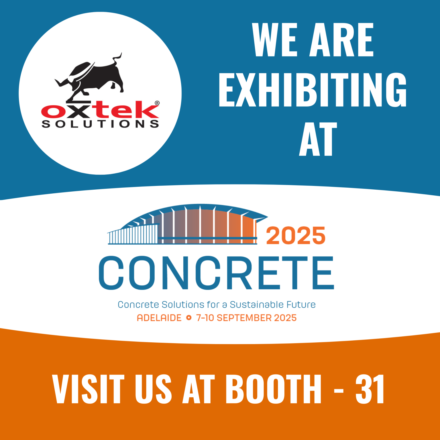32nd Biennial National Conference on Concrete 2025 – Oxtek Solutions